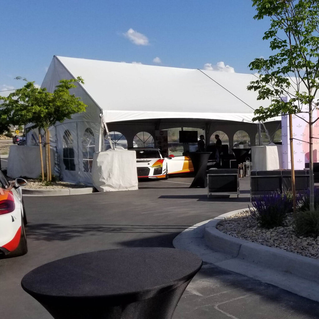 40' x 100' Jumbo Trac Canopy/ Tent - All Out Event Rental