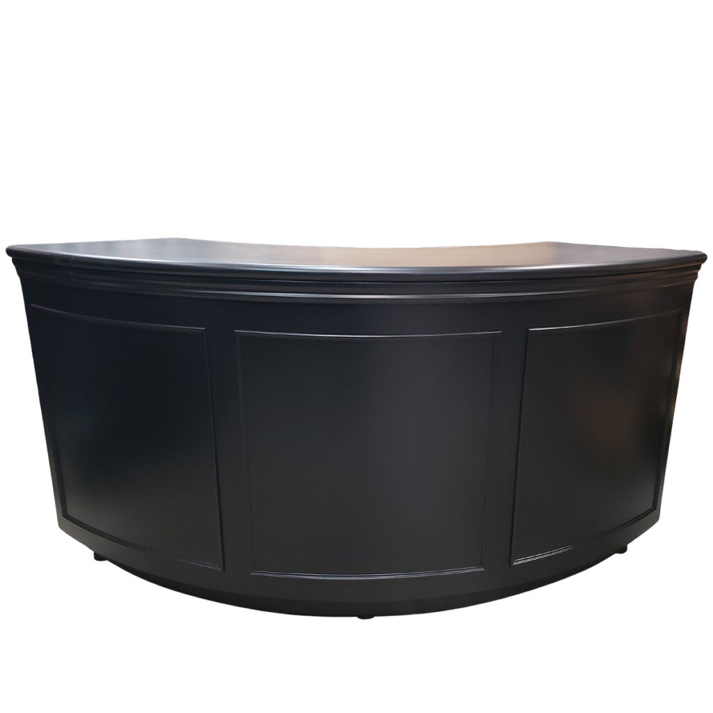 Midnight Mirage Quarter Round Bar | All Out Event Rental