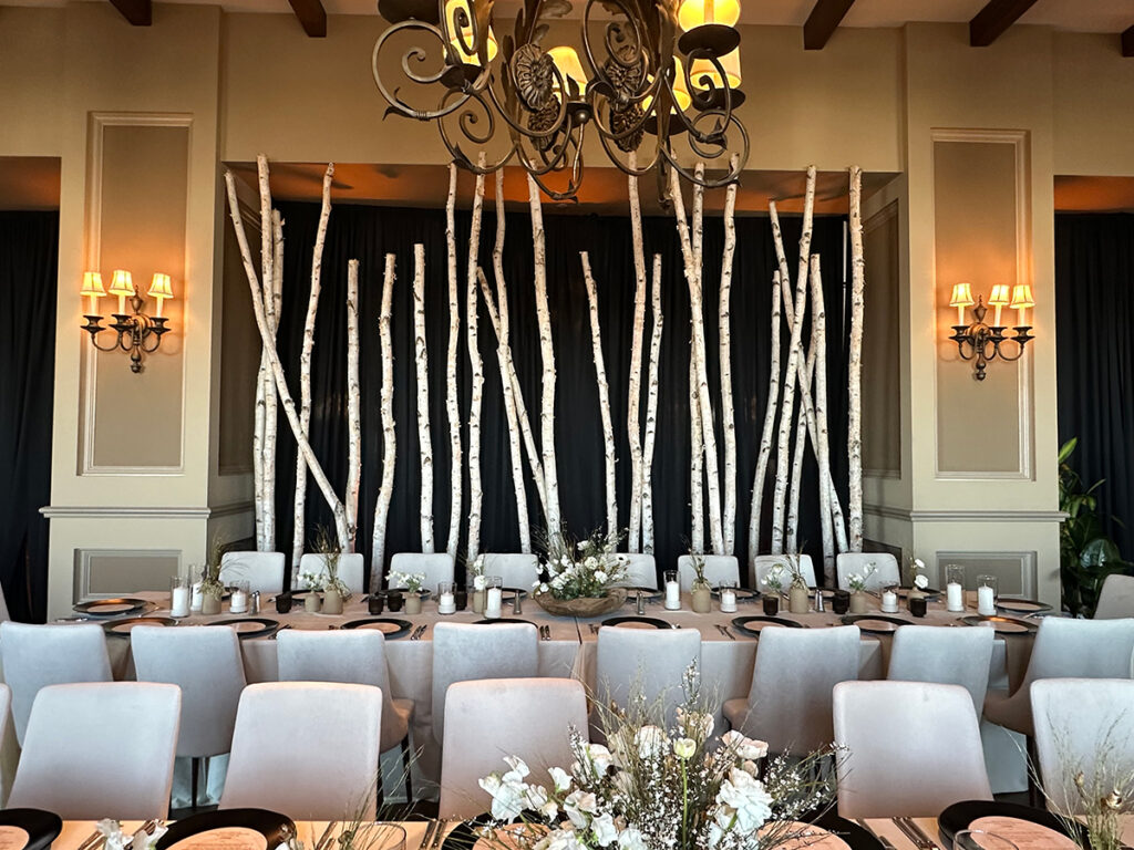 Tall Aspen Tree Clusters - All Out Event Rental